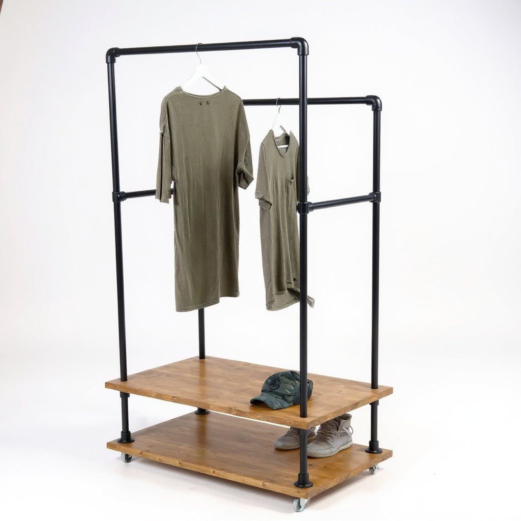 Steigerbuis kledingrek Winkel I DESIGN85